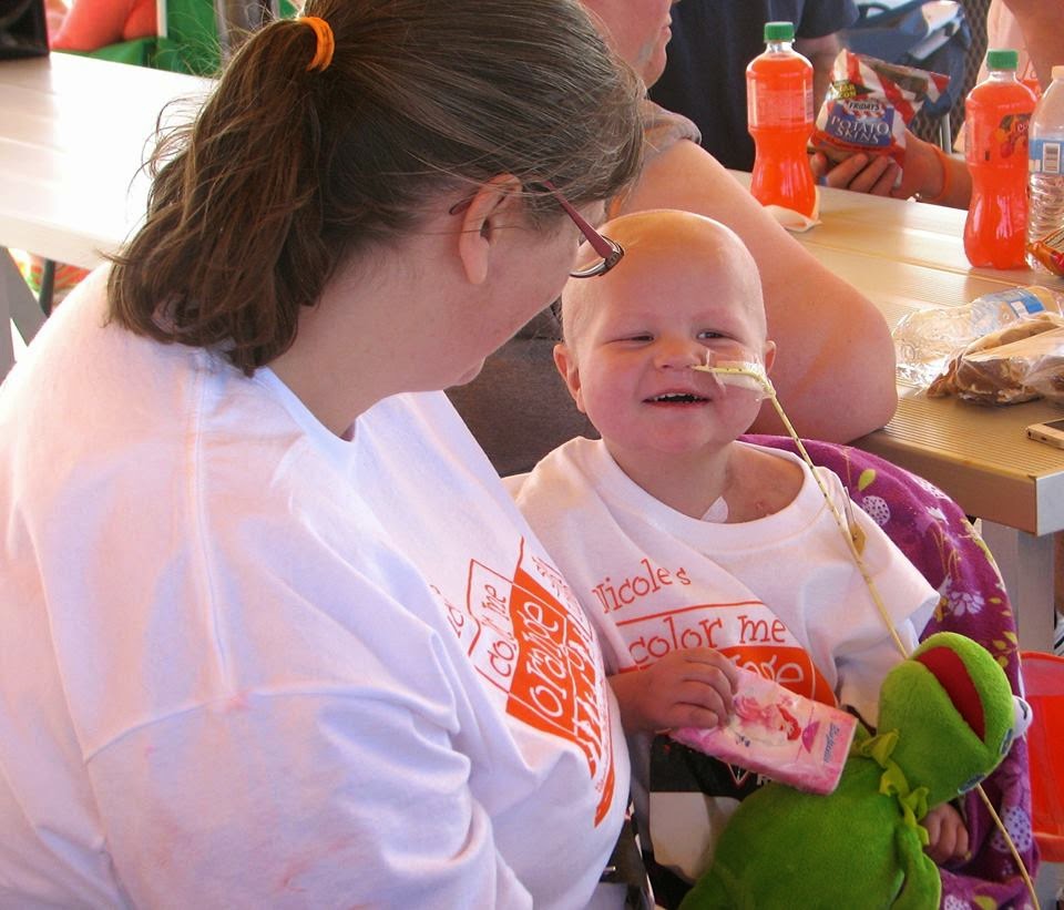 Nicole's Color Me Orange Fun Run