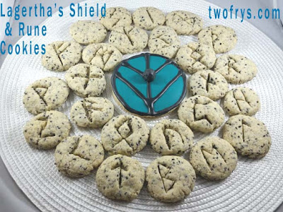 Two Frys: Lagertha's Shield and Rune Cookies