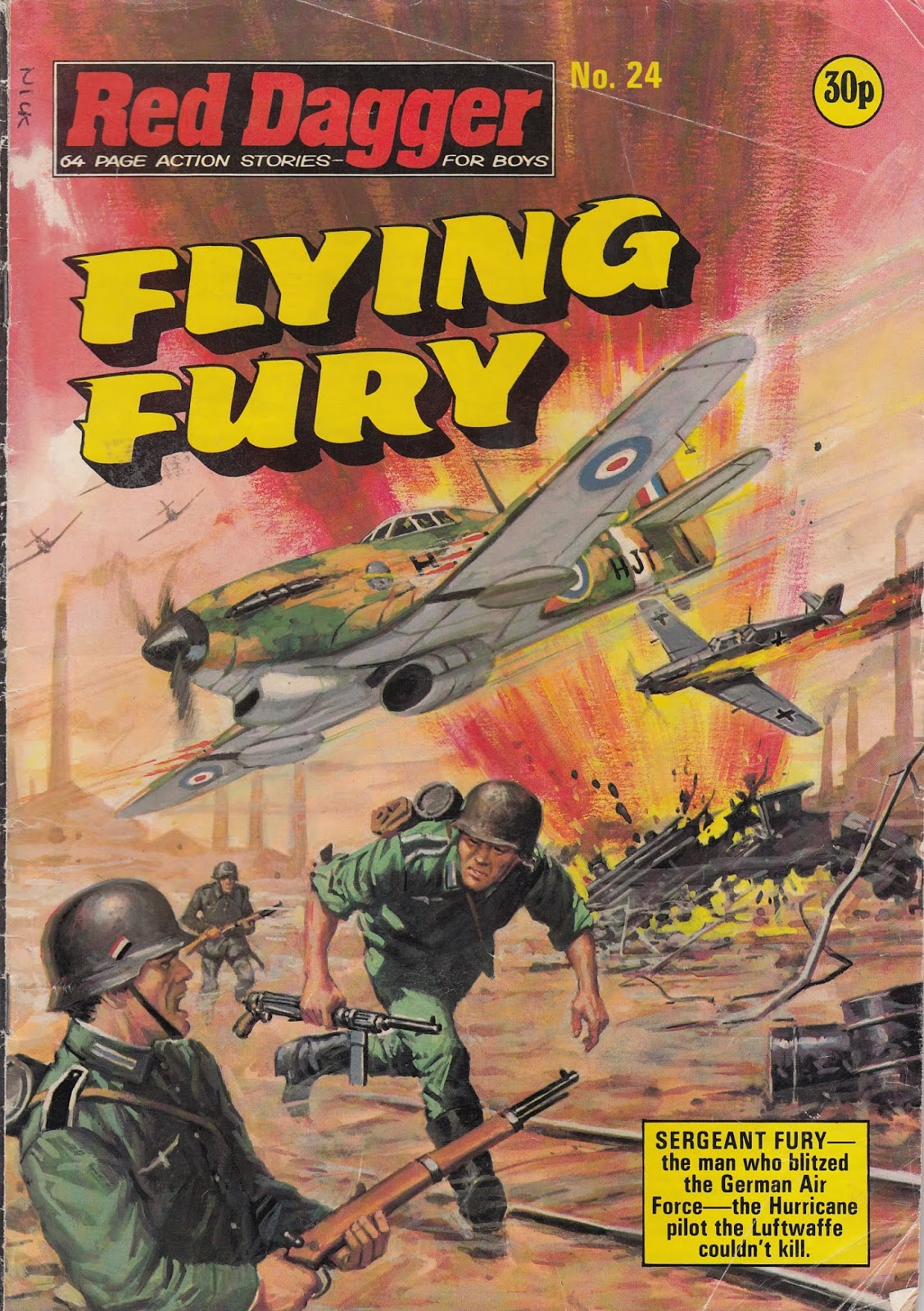 Boys Adventure Comics: Red Dagger cover gallery - part 5