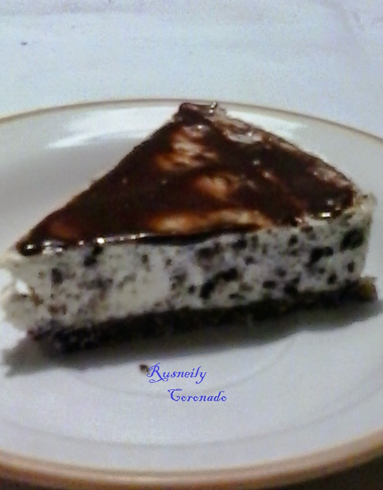 El amor por la cocina de Rusneily Coronado: Cheesecake de oreo light