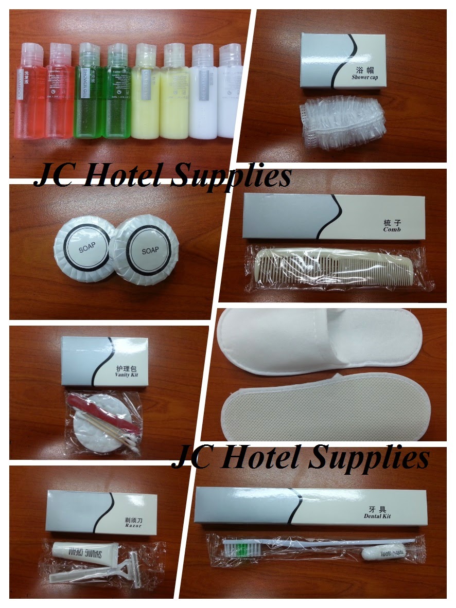 JC Hotel Supplies: Hotel Amenities Set in Paper Box Packing