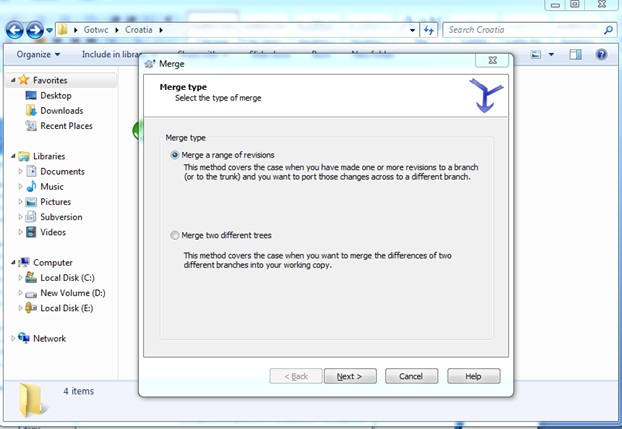 Subversion: Svn Merge