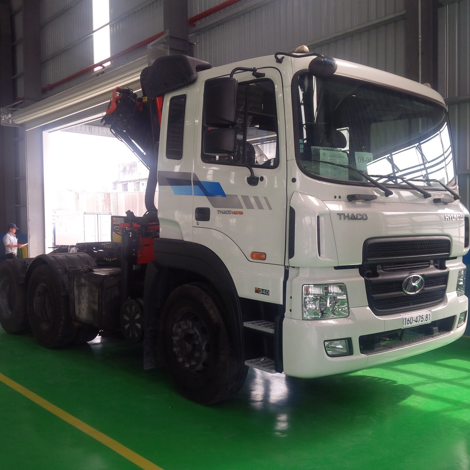 XE TẢI, BUS TRƯỜNG HẢI - THACO THỦ ĐỨC: Siêu phẩm đã hạ cánh tại THACO THỦ ĐỨC - HD700 ...