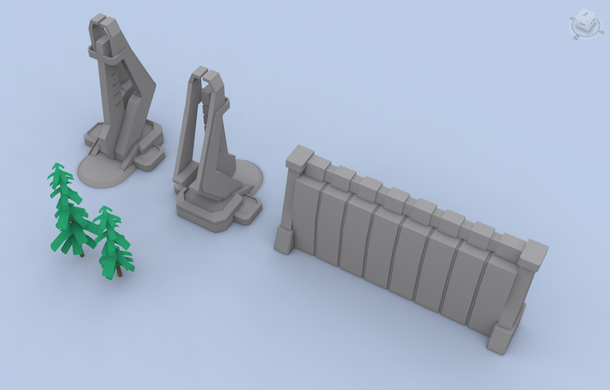 -Blog-: Halo Evolutions - Forerunner structure 2 and scenery