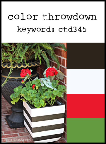 Smitten: Color Throwdown # 345- Celebrate!!