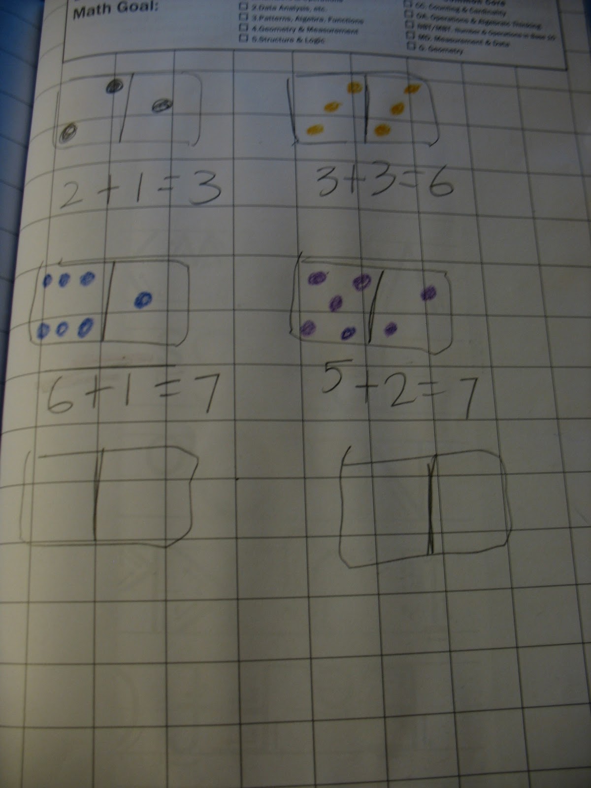 Tales from a Traveling Teacher: Math Portfolio Ideas: September 2011