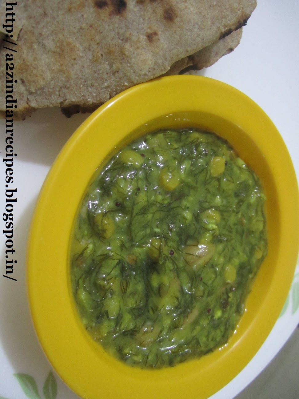 @ Best Maharashtrian Recipes : Shepu Patal Bhaji