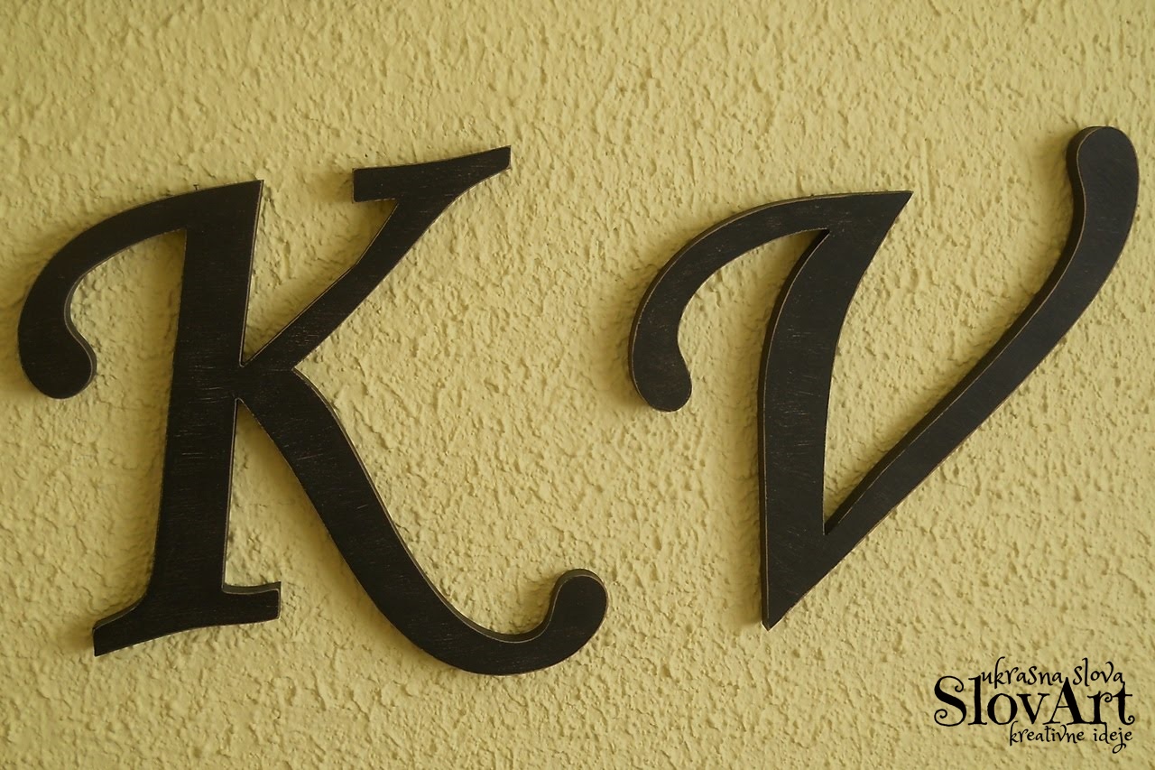 Dekoracija slovima : Home Love Family inicijali... : SlovArt - Ukrasna ...