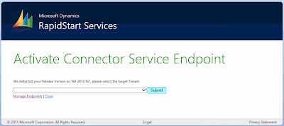 Yet Another Dynamics AX Blog: Setting up RapidStart for AX2012
