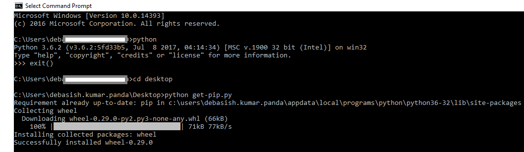 Python Windows Install Pip Offline python-windows-install-pip-offline