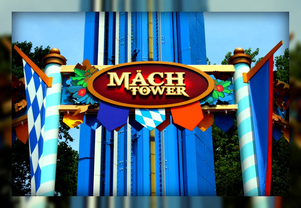 Living In Williamsburg, Virginia: Mach Tower At Busch Gardens ...