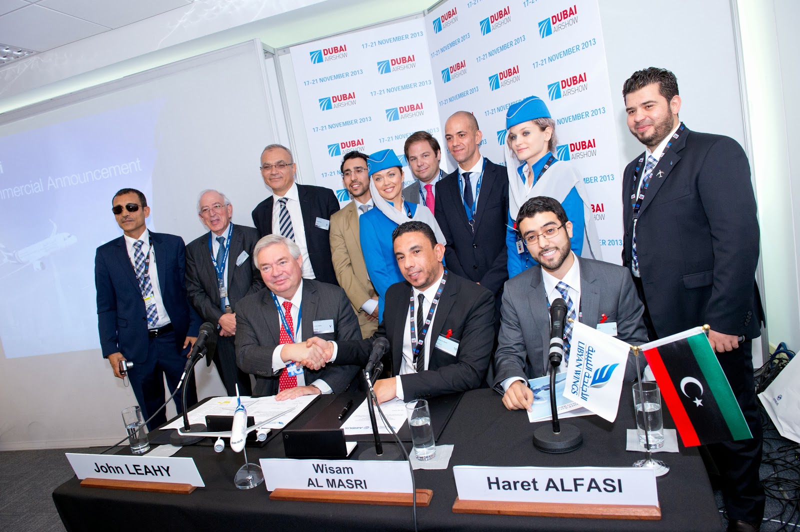 A350 XWB News: The new Libyan Wings airline signs a MOU for 3 A350-900 to start building up it´s ...