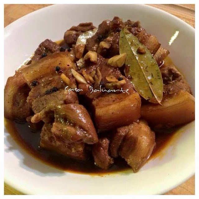 Adobong Manok sa Gata (Chicken Adobo in Coconut Milk)