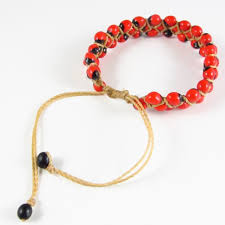 Artesanía y Bisutería Peruana: Pulsera de Huayruro (3)