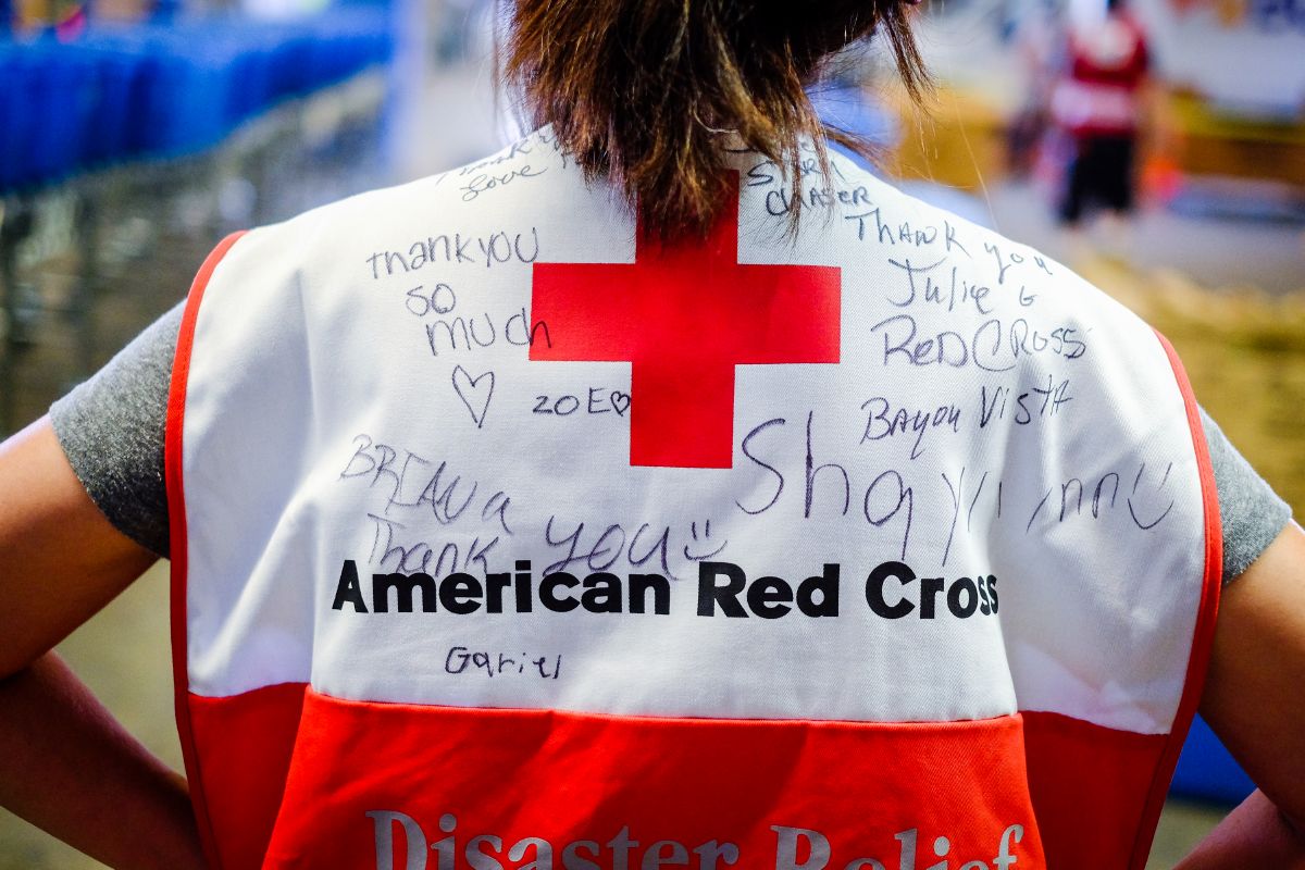 Red Cross Helping People Around The World