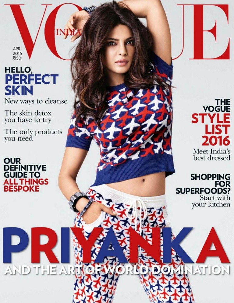 Priyanka Chopra Hot Magazine cover photoshoot