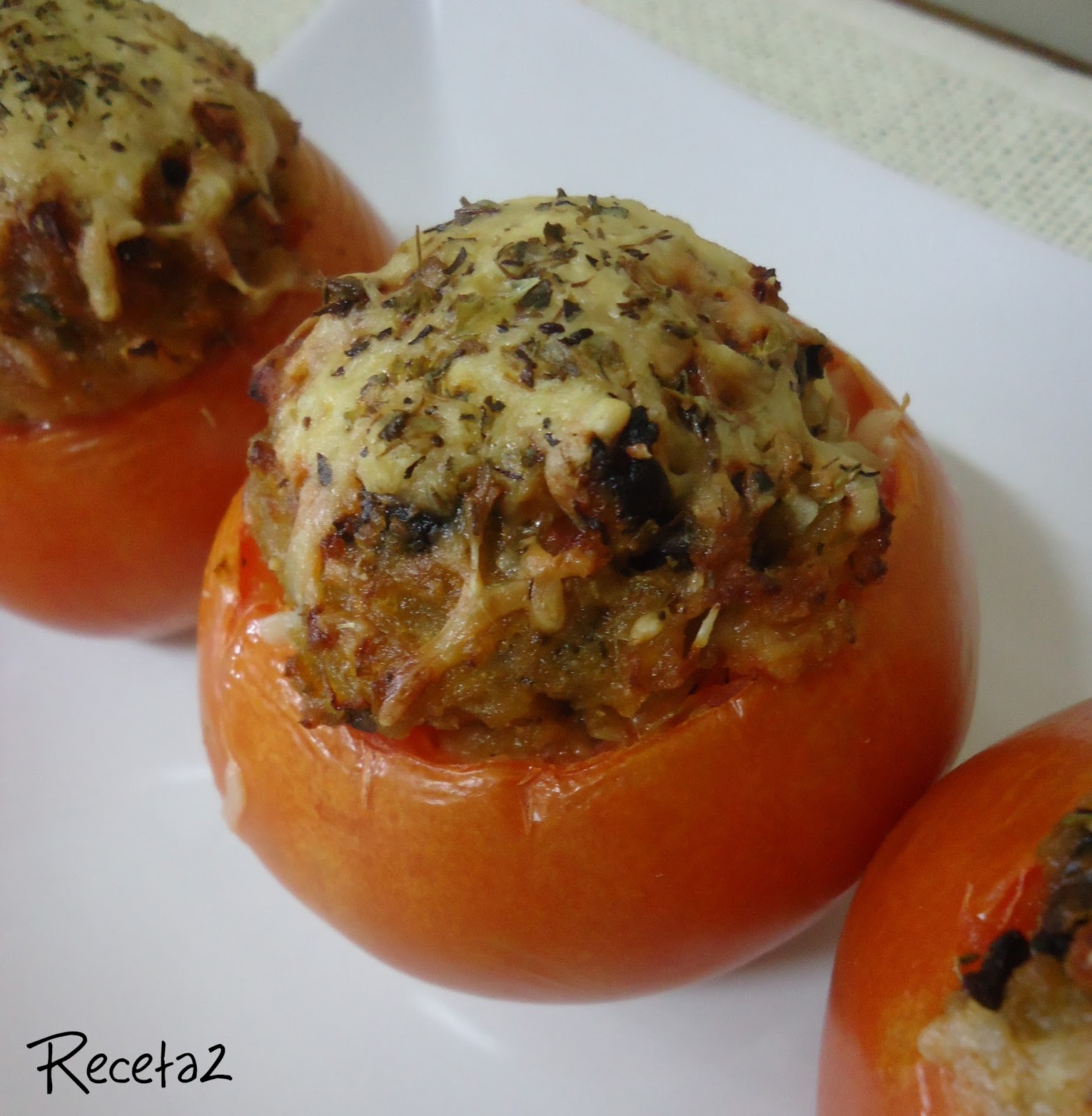 Receta2: Tomates rellenos al horno