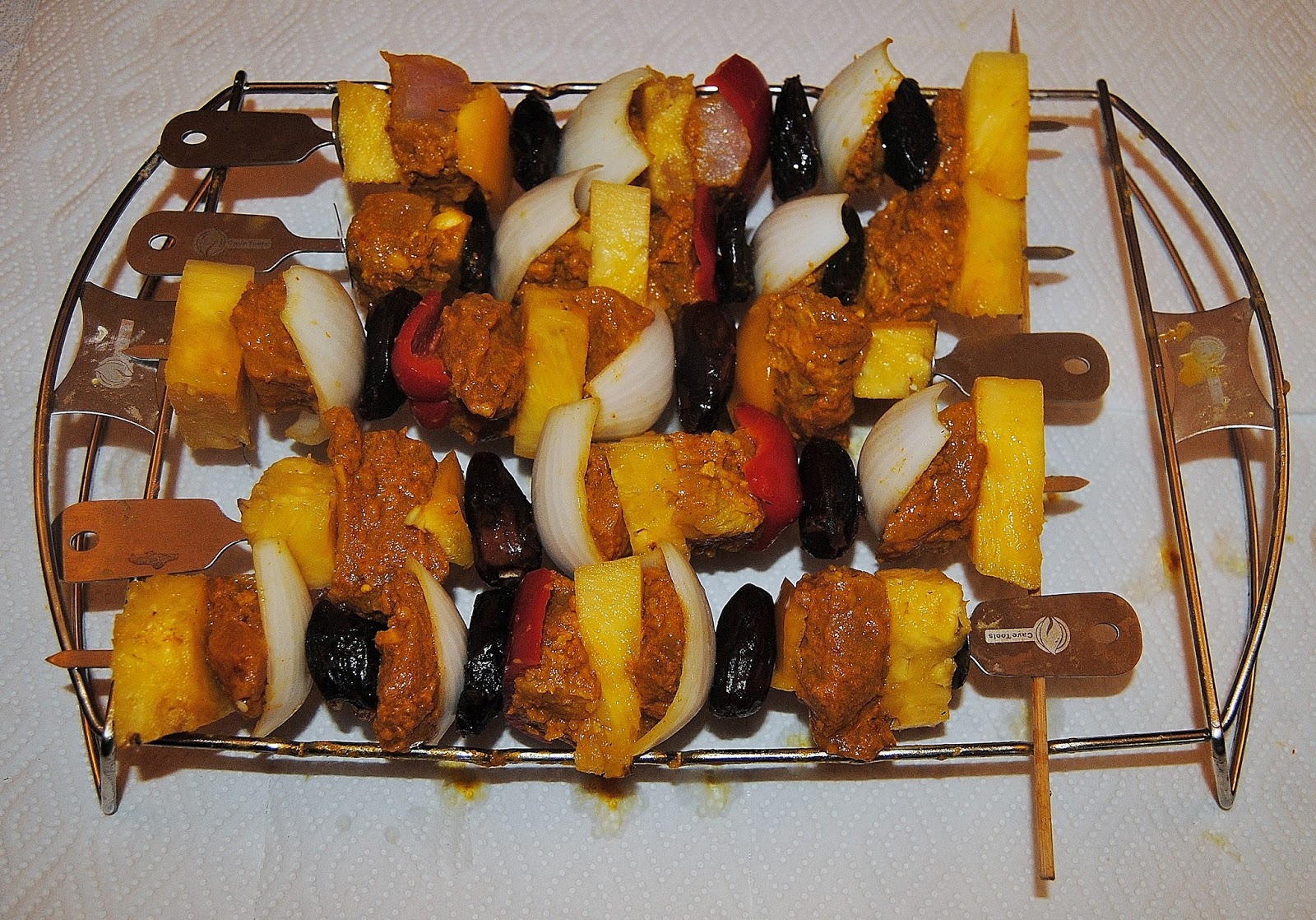 We Live In The Country!: #Chef Dan Makes Kabobs with the Cave Tools ...