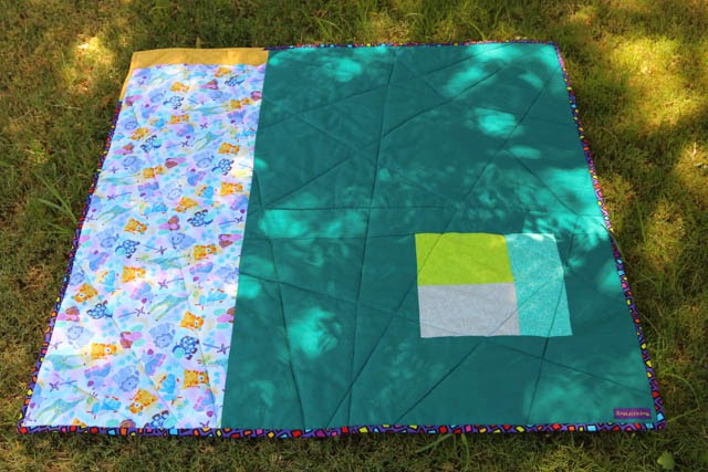 One Little Imp: Crazy Nine Patch Quilt