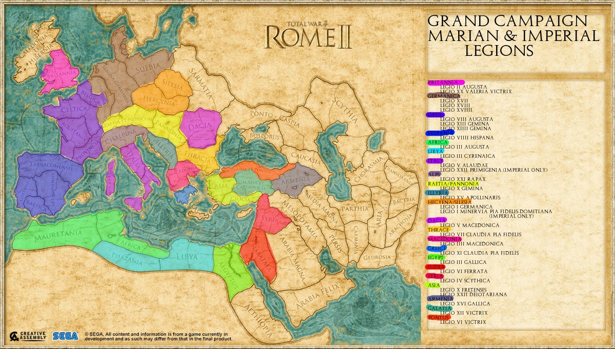 imágeneshistóricas.blogspot.es: Rome Total War II maps