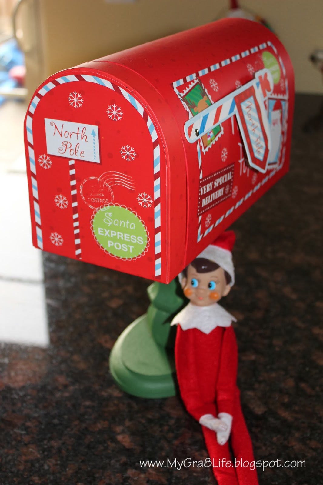 My Gra 8 Life: How to Create a Mailbox and Letter for Your Elf on the Shelf