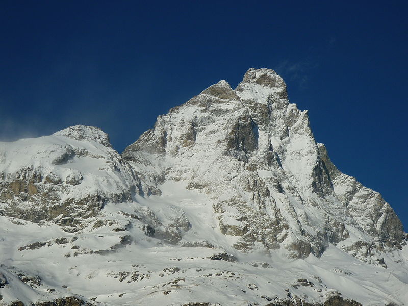 El Monte Cervino es la montaña más conocida de los Alpes por su ...