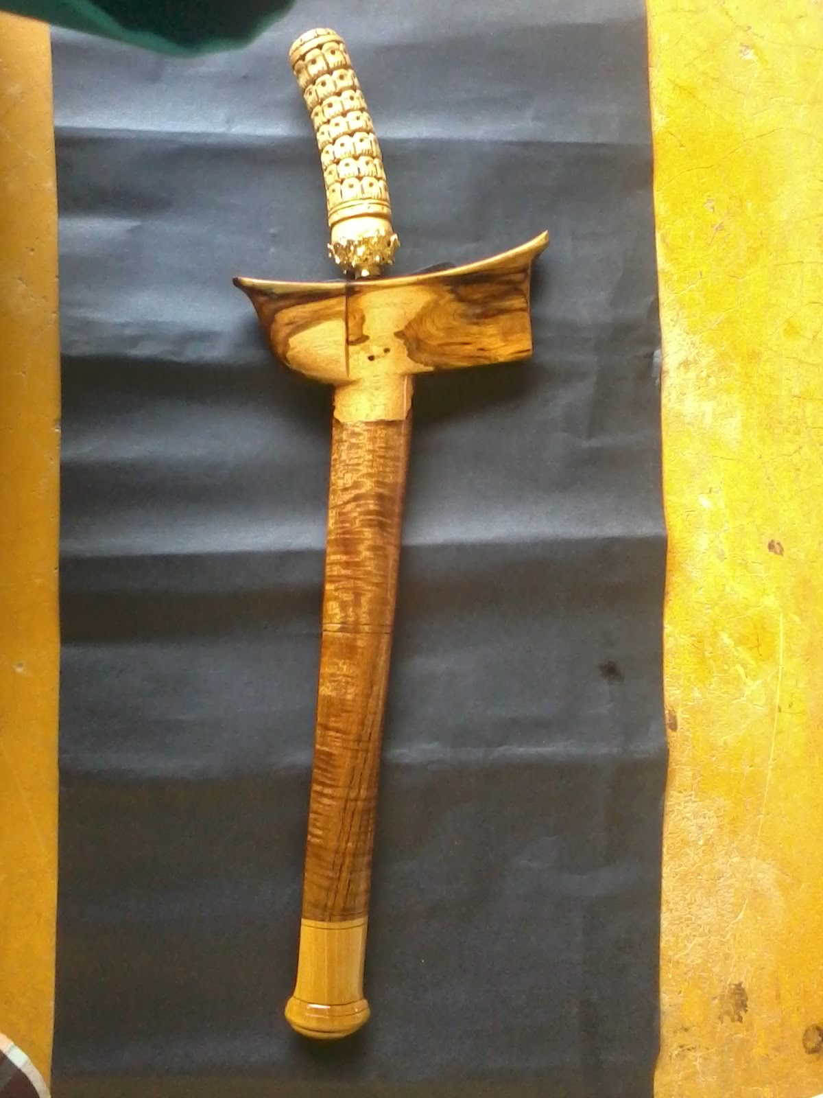 NORDIN SEMAN SENI KERIS MELAYU : Keris Taming Sari Dan Golok Ukir ...