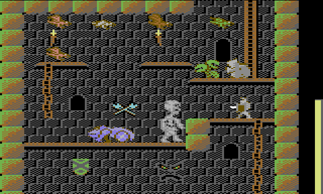 VGJUNK: THE TOWER OF TERROR (COMMODORE 64)