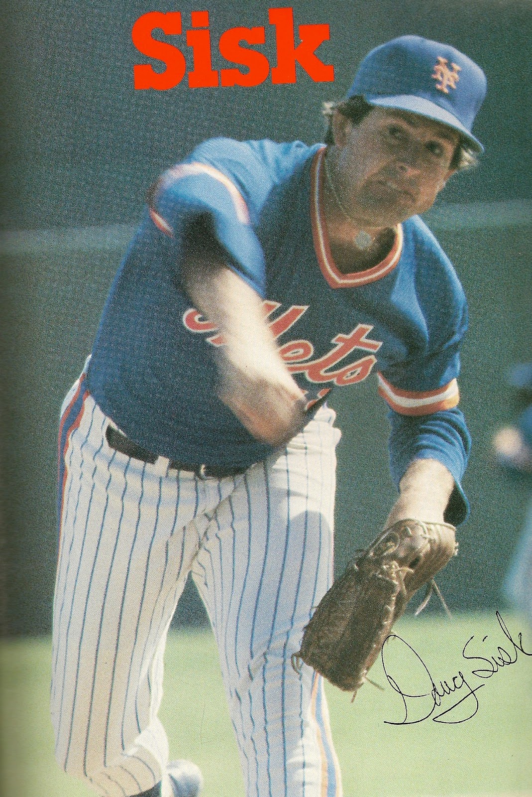 Doug Sisk: 1986 World Champion Mets Relief Pitcher (1982-1987)
