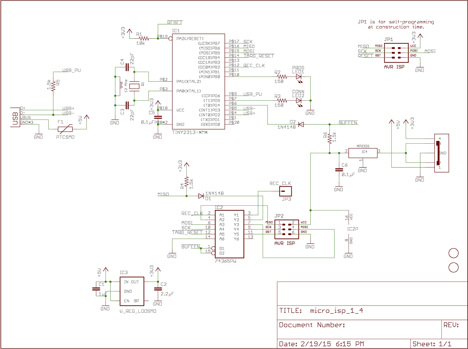 Geppetto Electronics: USB µISP User Guide