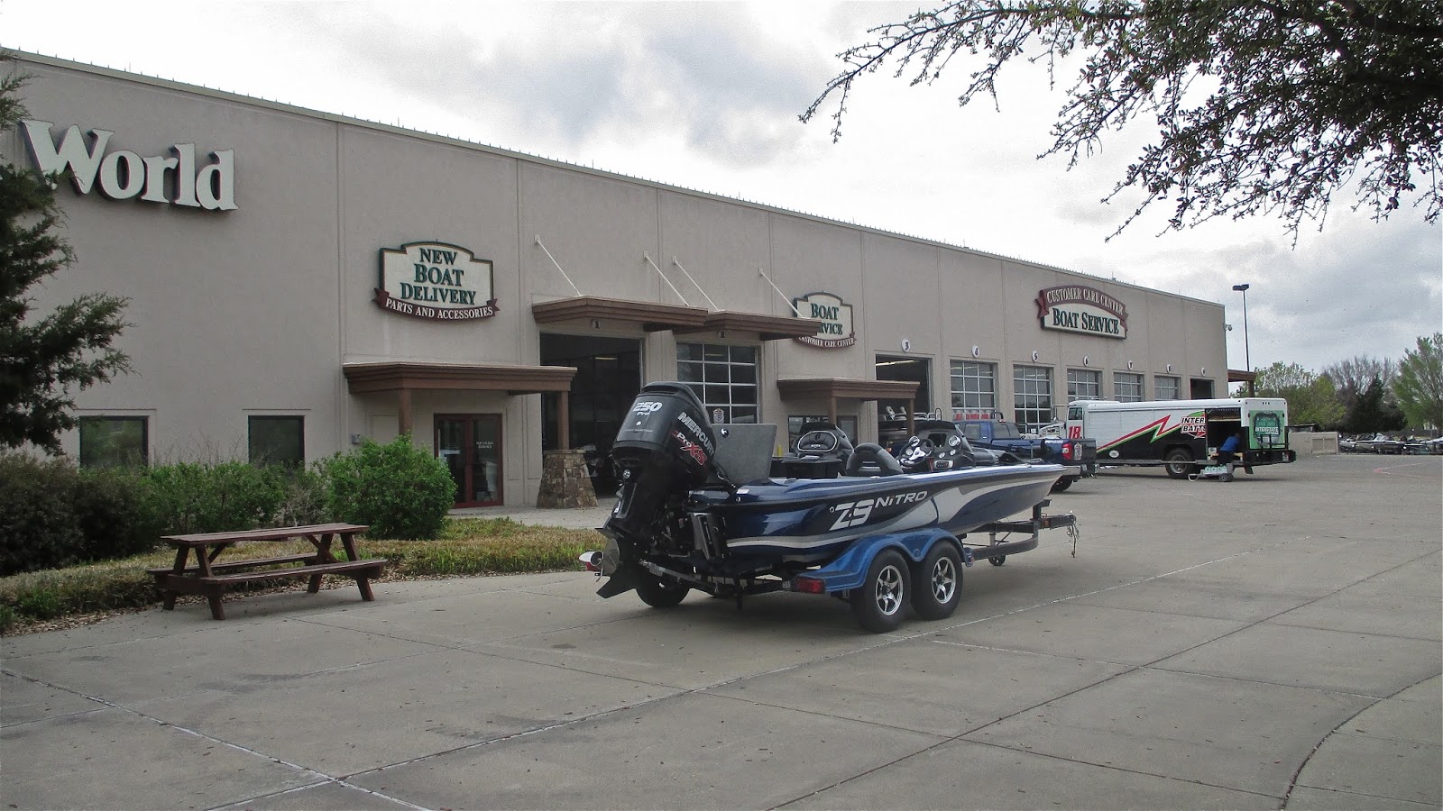 BLUE SKY AHEAD: Bass Pro Shop: Grapevine Texas -- The Story