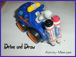 Drive and Draw - The Activity Mom