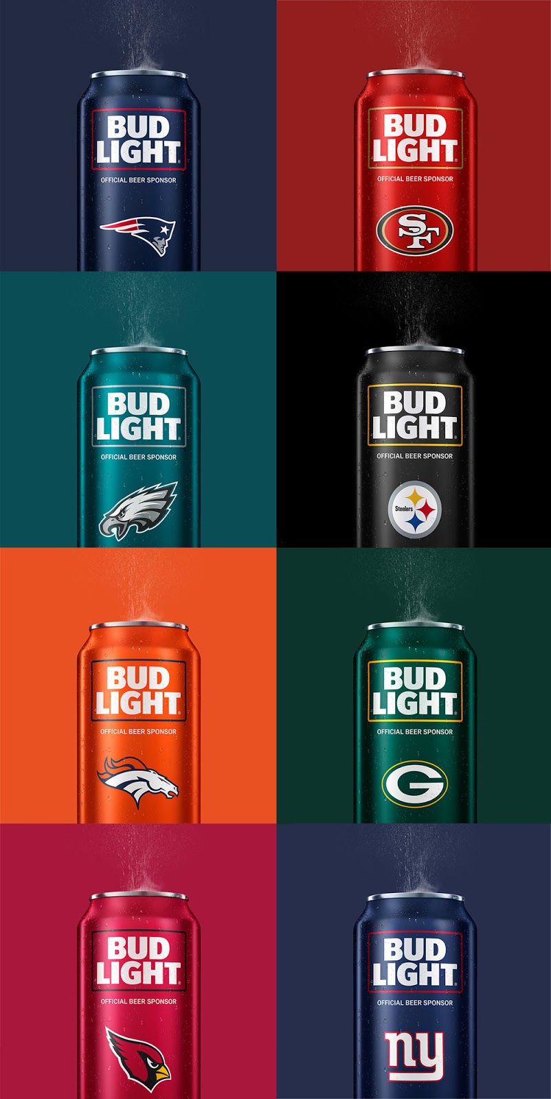 JkovNews: Latas BUD LIGHT de la NFL