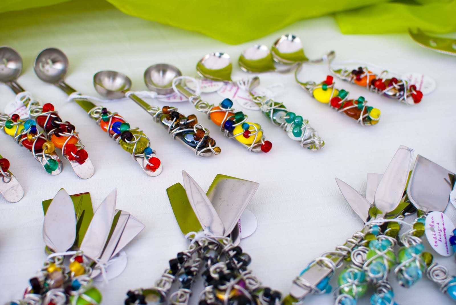 Shooting Annabel Lee: Untitled Photograph of Some Decorated Spoons.