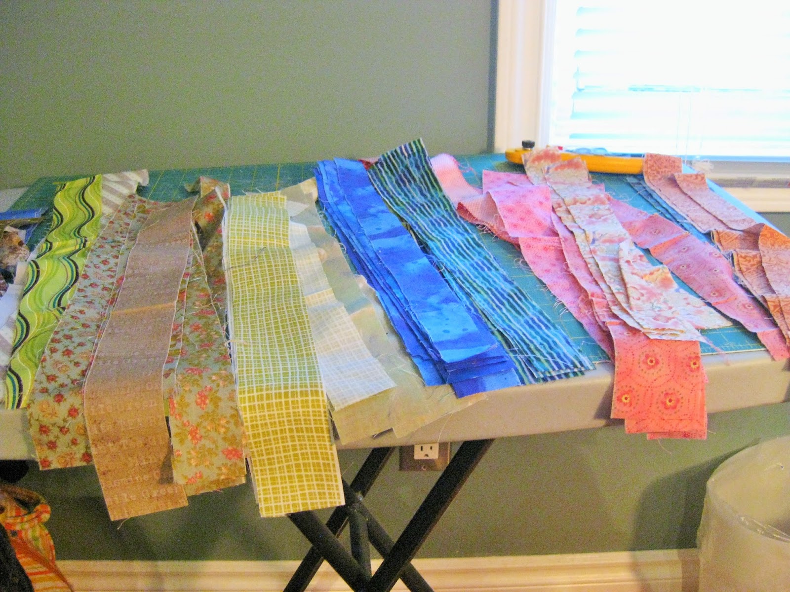 Butterfly Quilting: WIP Wed...scrap attack continues