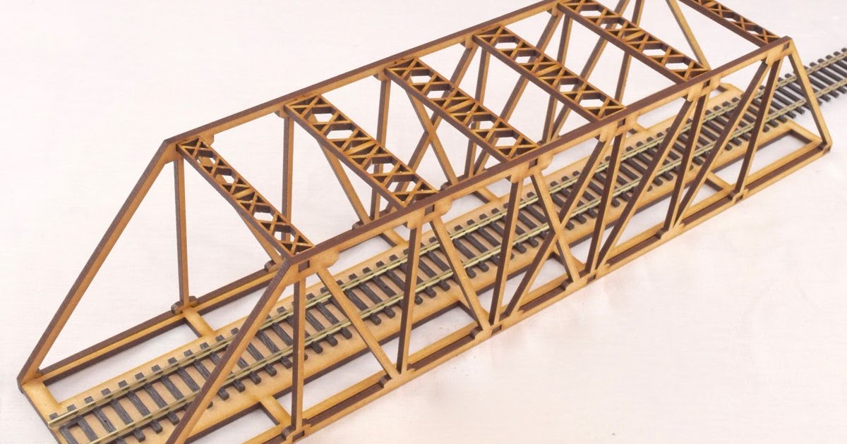 Wargame News and Terrain: War World Scenics: Laser Cut OO Gauge Girder ...
