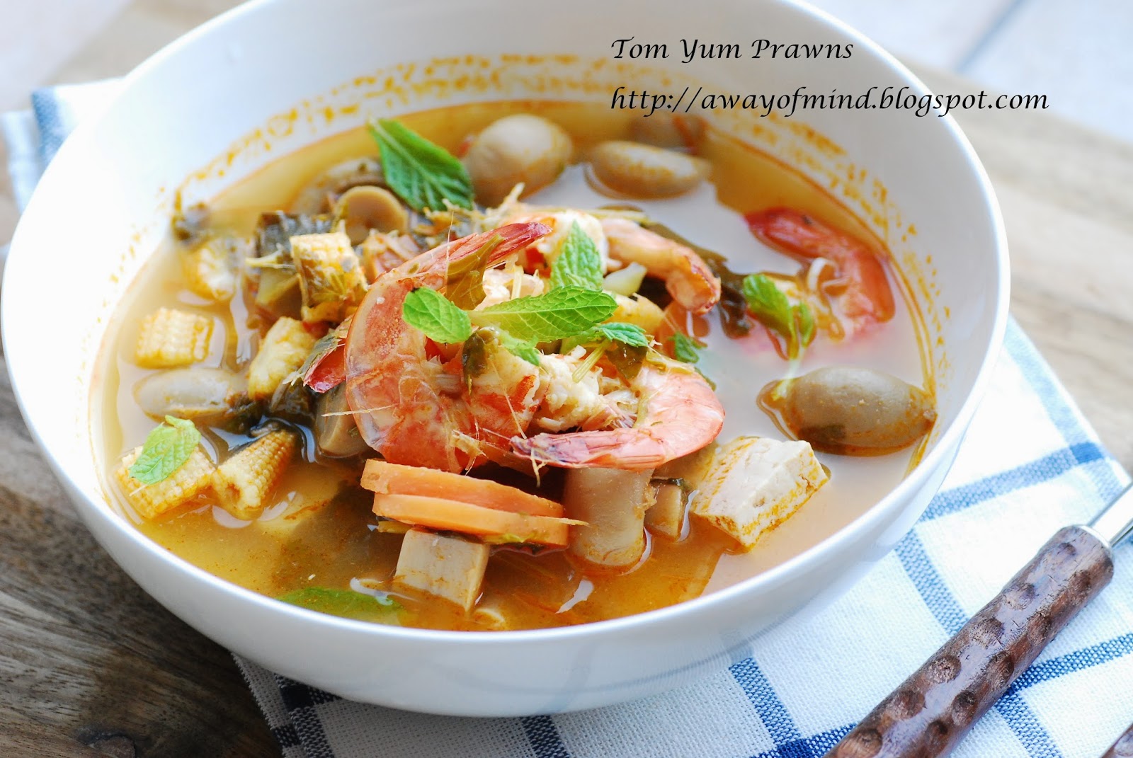 Awayofmind Bakery House: Easy Tom Yum Soup