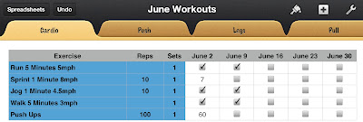 Inch by Inch: The Journey to My Healthy Lifestyle: June Workout Plan