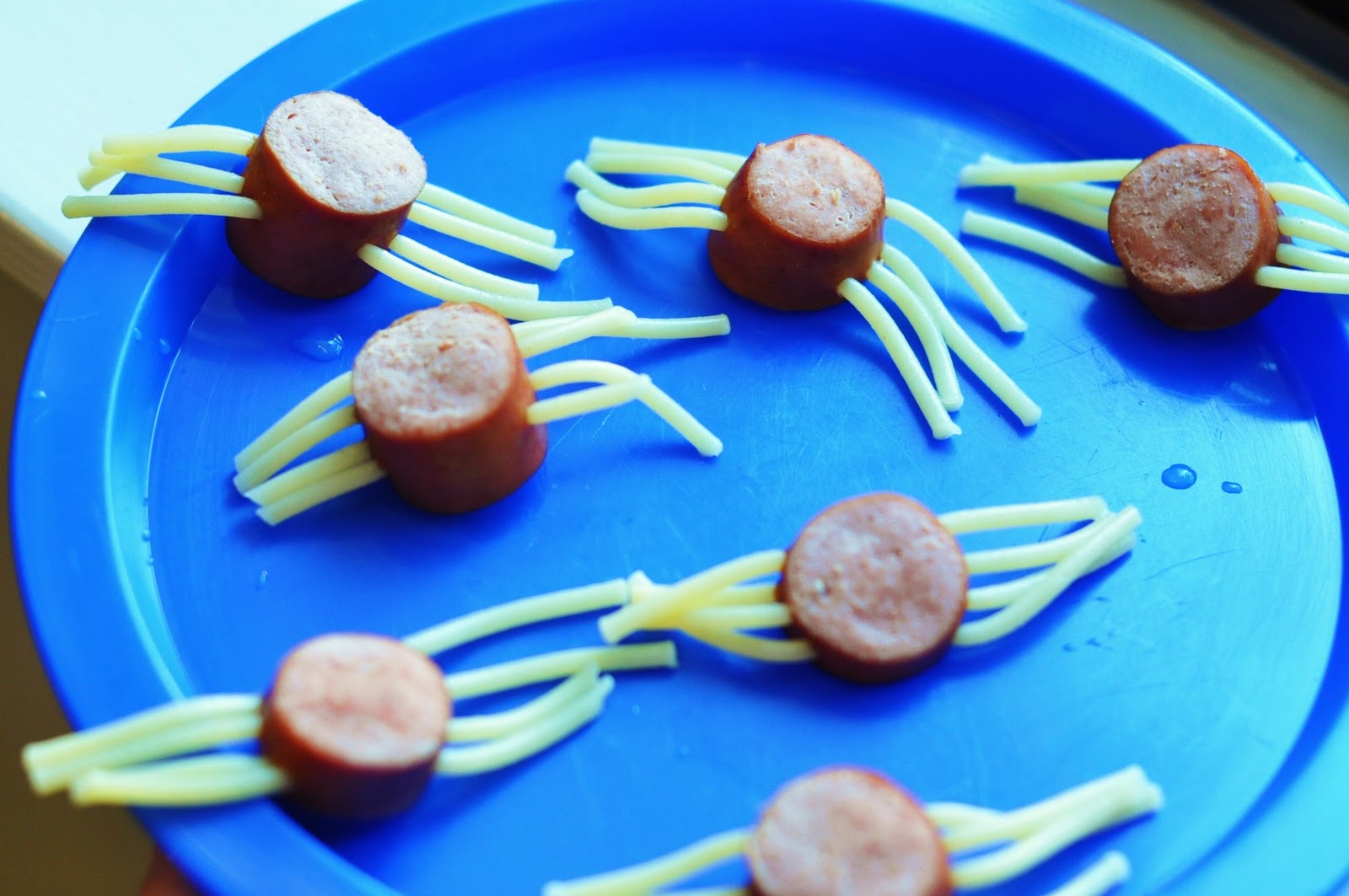 Mamás Todoterreno: Una comida divertida para Halloween: ¡Arañas!!