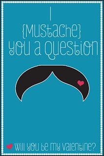 Amy Teets' Designs: Free Valentine's Day Printable Mustache Cards