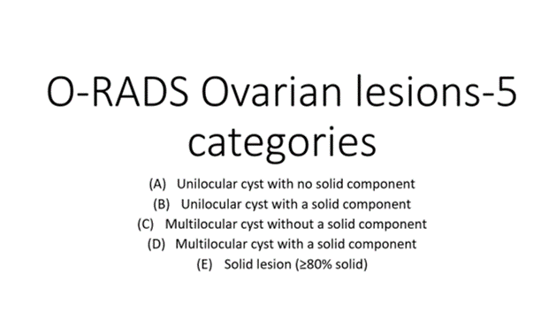 O-RADS: ACR White Paper - Sumer's Radiology Blog