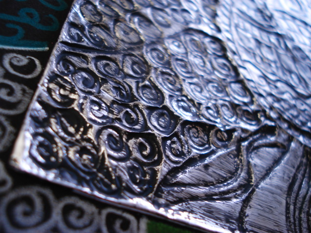 a faithful attempt: Embossed Foil