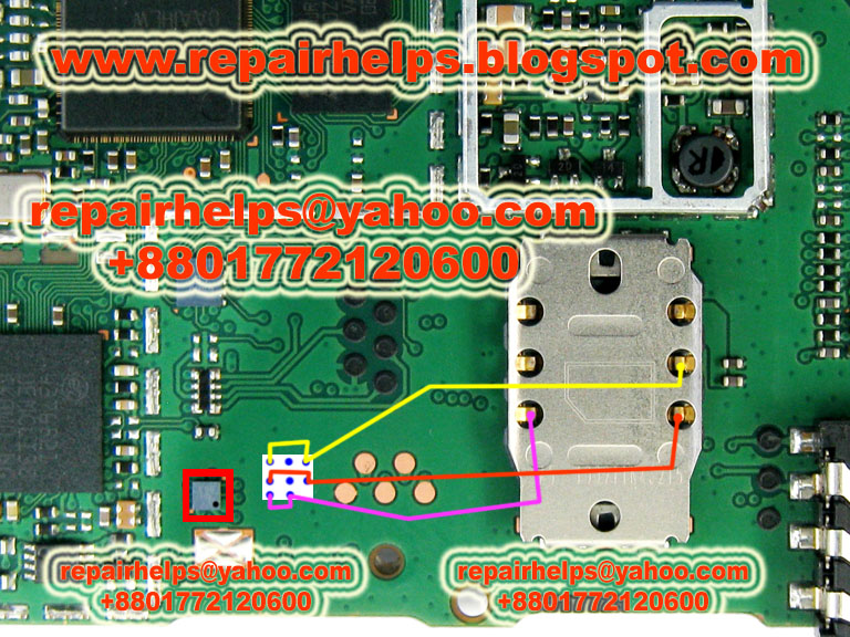 REPAIR HELPS: Nokia 1202 Insert sim solution