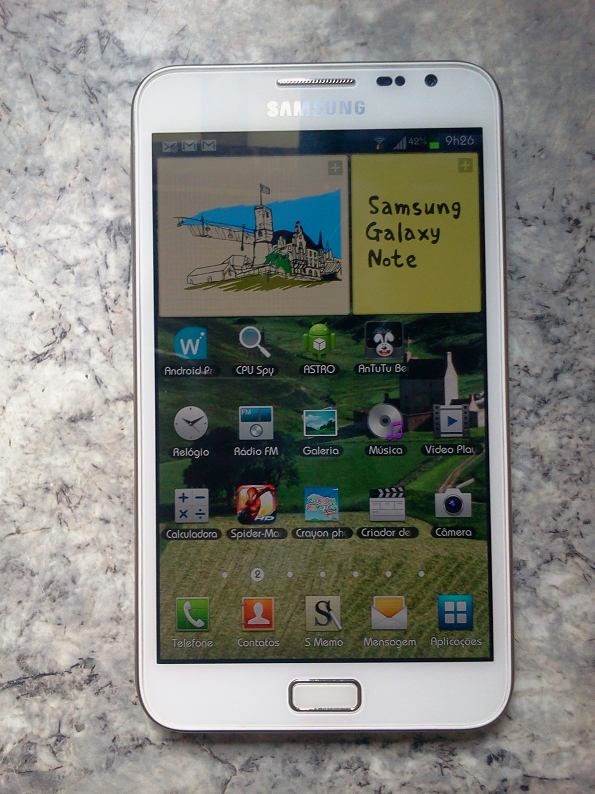 Samsung Galaxy Note N7000 review | Brasiligeeks