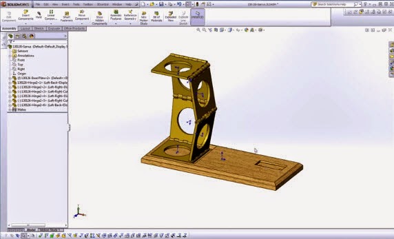 SolidWorks, Basic Assembly Techniques, Part 1, Getting Started, Part ...