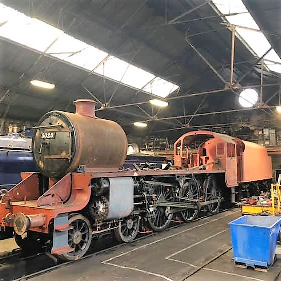 5025 The oldest surviving LMS Black 5