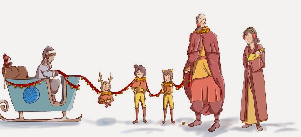 The 70 BEST Legend of Korra & Avatar Christmas Holiday/Winter Pictures ...