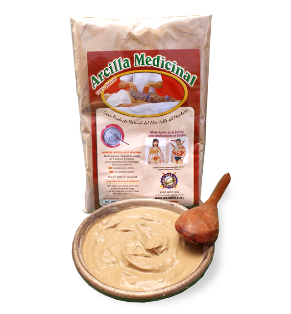 ARCILLA MEDICINAL ~ Granovita Andina...la vida sabe bien!