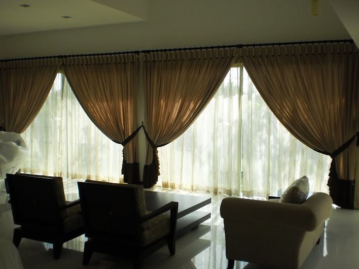 INSPIRATION HOME & DECO: Langsir / Curtain dan Roman Blind