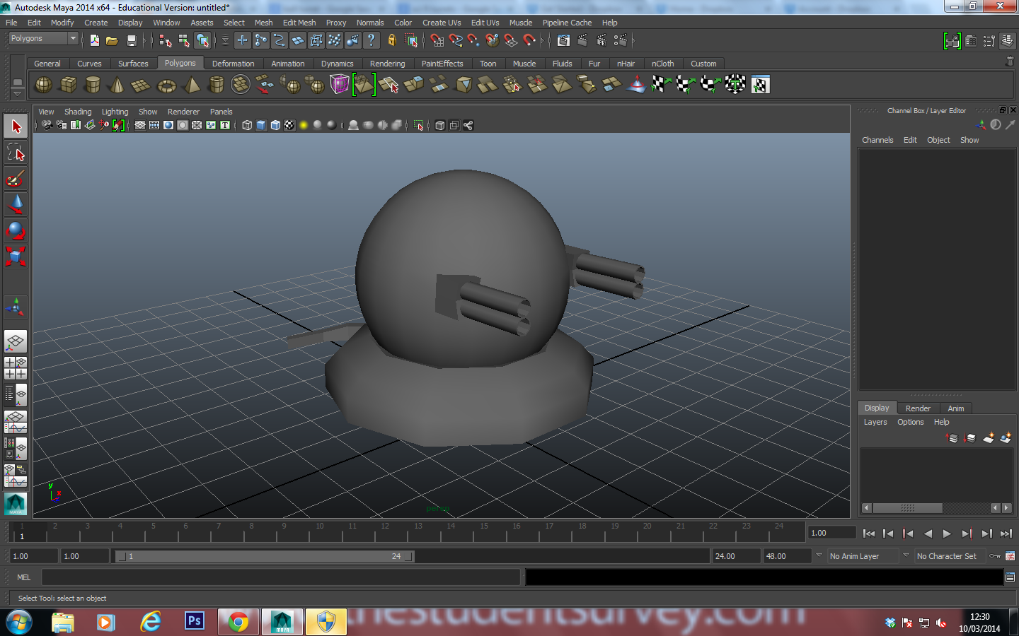 Ben & Jenna's: Basic Turret Model